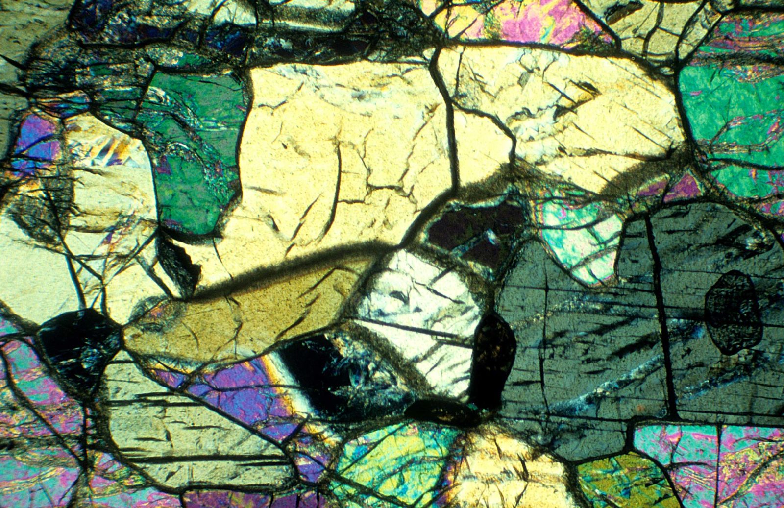 Spinel lherzolite | Nikon Small World