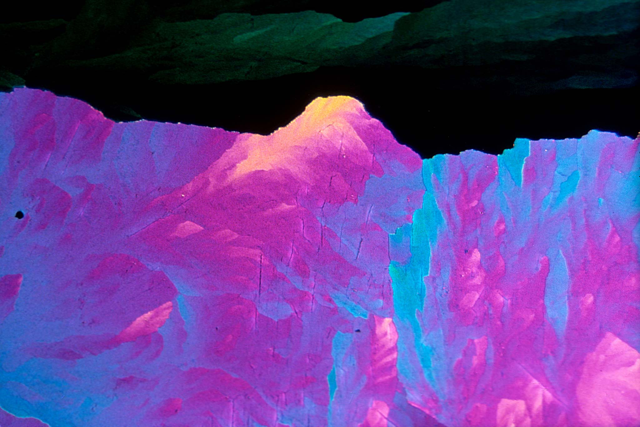 Sulphur, slow melt | Nikon Small World