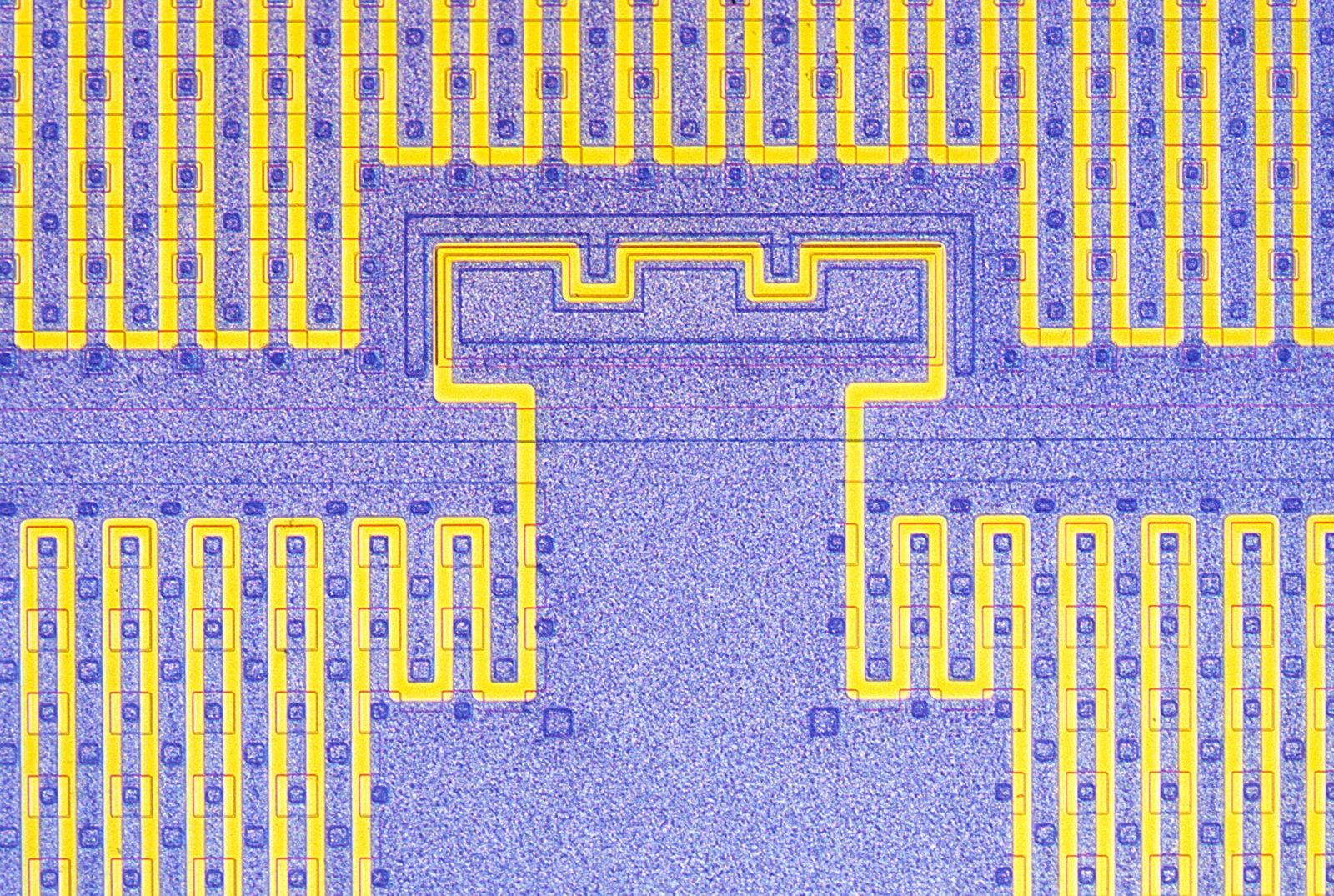 Surface of an electronic chip | Nikon Small World
