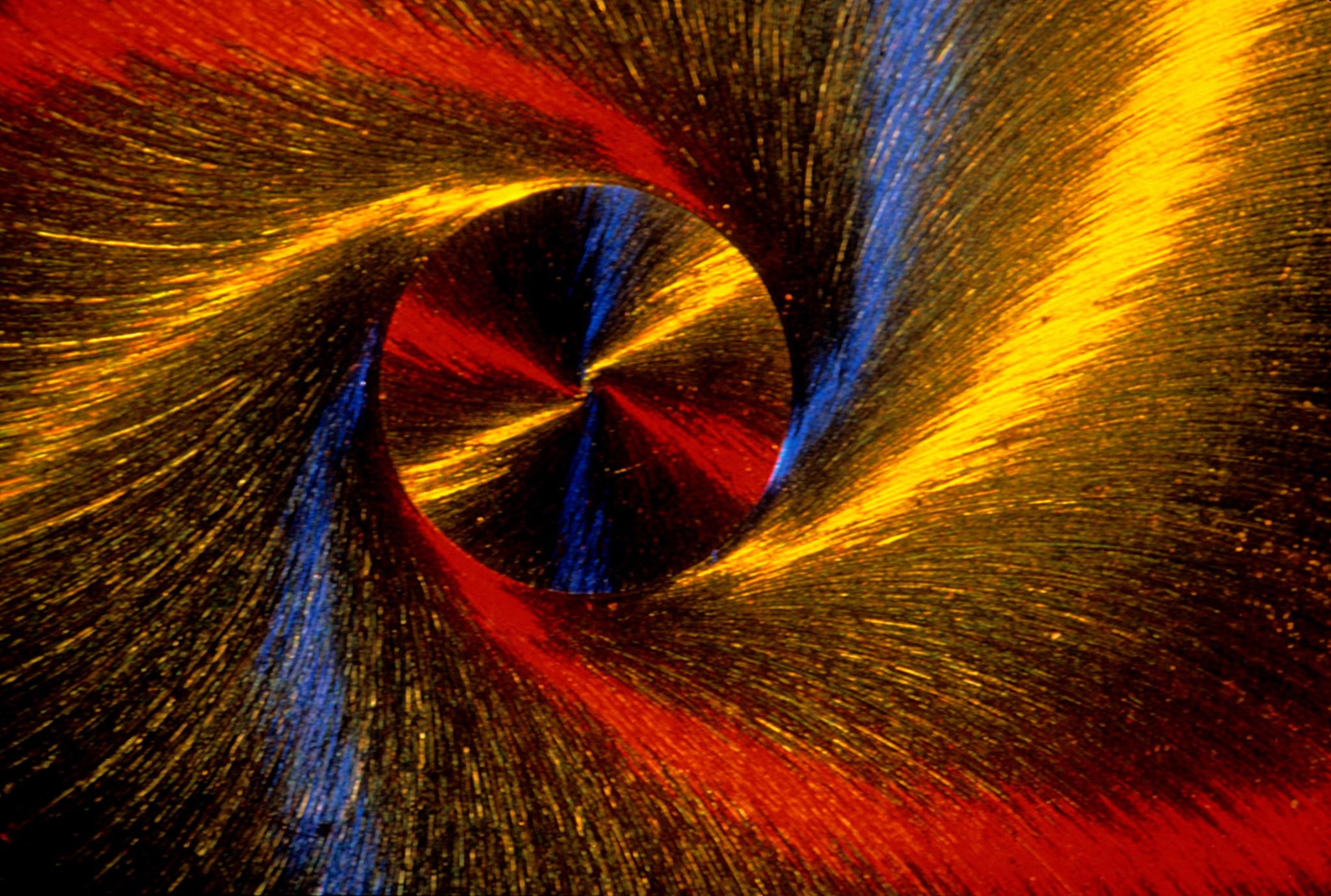 Metal surface used in watch making | Nikon Small World